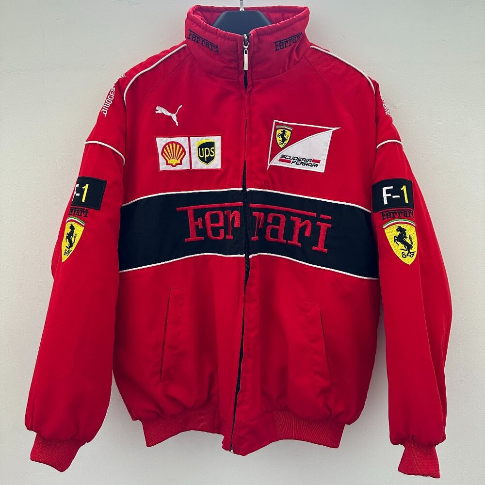 Formula 1 Racing Jacket, Embroidered F1 Jacket, Vinta… - Gem